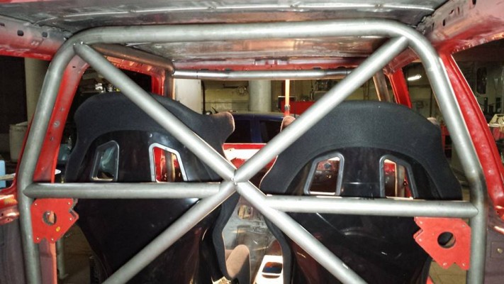 Volkswagen MKII GTI Rally Car Build Phase 4 – Roll Cage | Build Race Party