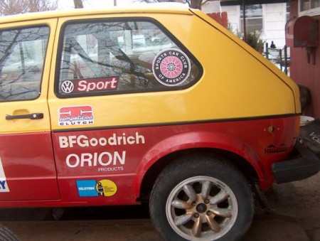 For Sale: Vintage 1976 Volkswagen Golf / Rabbit Rally Car | Build Race ...