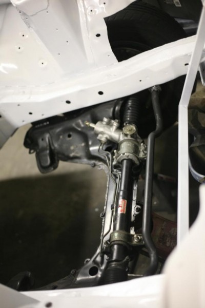 The FC subframe in an FB RX-7 | Build Race Party